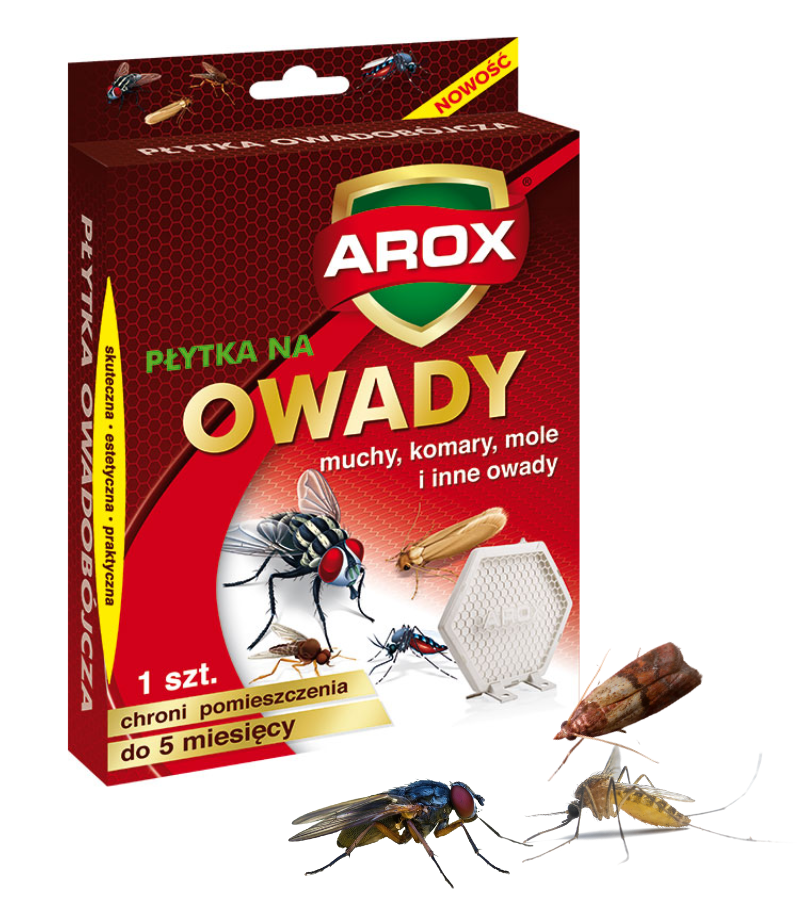 ANTI-FLYING INSECT PLATE - Arox, 1pcs - Margaret Mayar