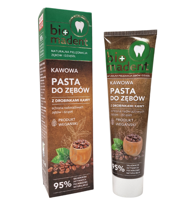 Coffee toothpaste with coffee particles – 100ml - Margaret Mayar