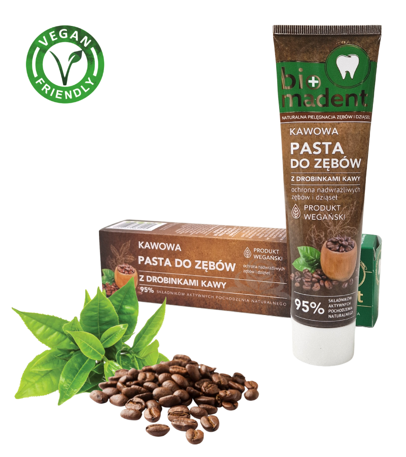 Coffee toothpaste with coffee particles – 100ml - Margaret Mayar