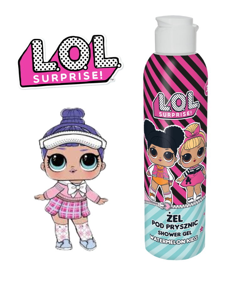 Shower gel-watermelon kids-shower gel-300ml - LOL Surprise - Margaret Mayar
