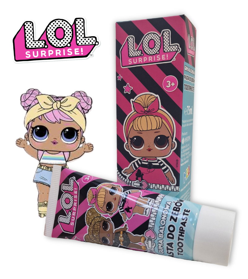 Toothpaste-bubble gum-toothpaste-75ml - LOL Surprise - Margaret Mayar