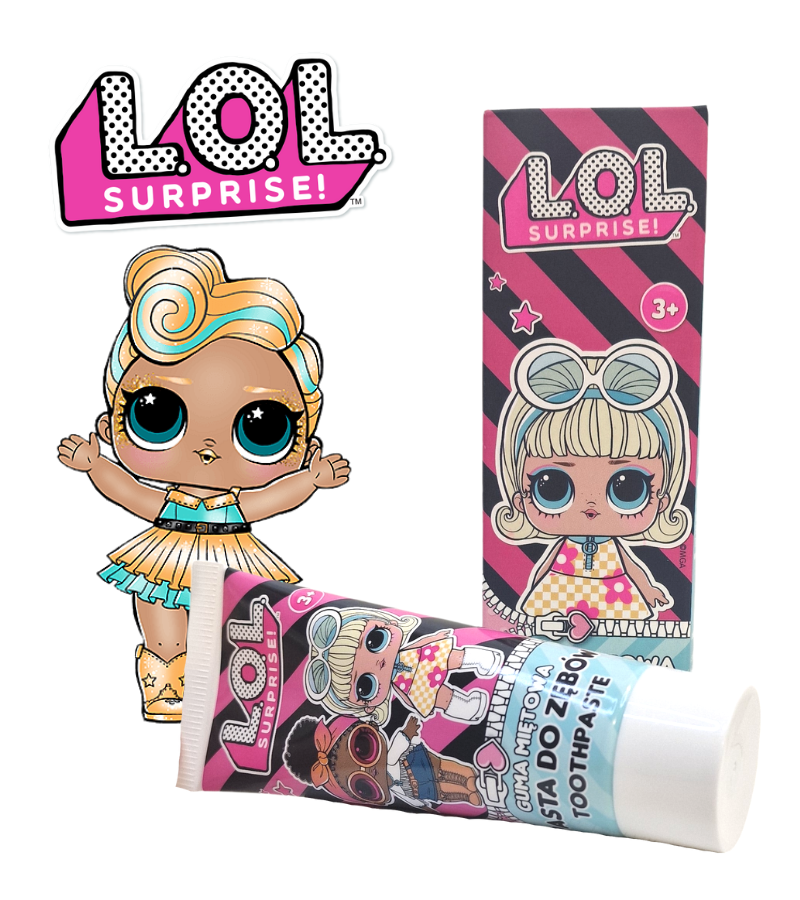 Toothpaste-mint gum-toothpaste-75ml - LOL Surprise - Margaret Mayar