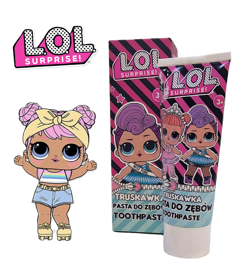 Toothpaste-strawberry-toothpaste-75ml - LOL Surprise - Margaret Mayar